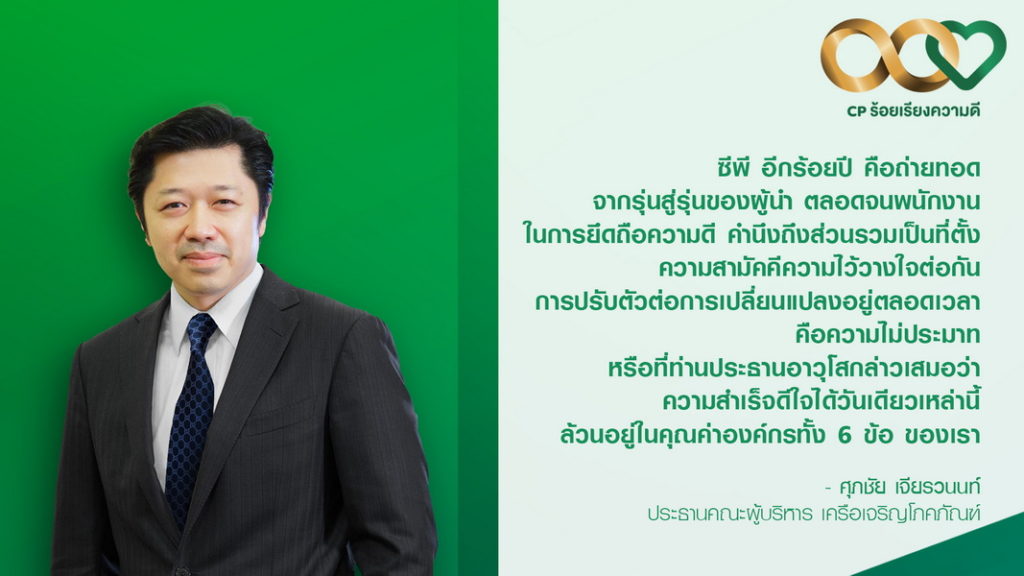 Suphachai Chearavanont | Chief Executive Officer